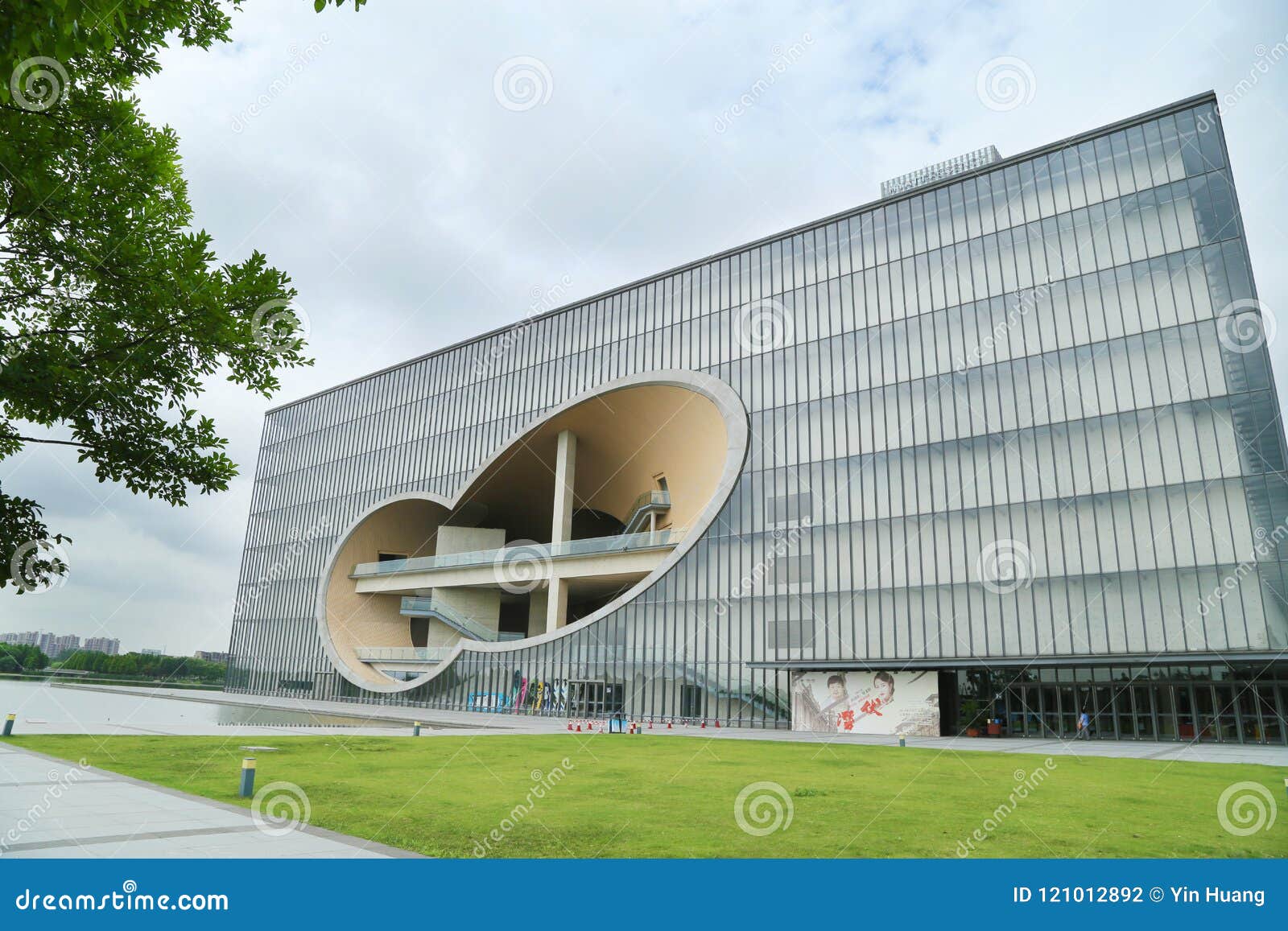 Shanghai Poly Grand Theater Editorial Photography - Image of ...