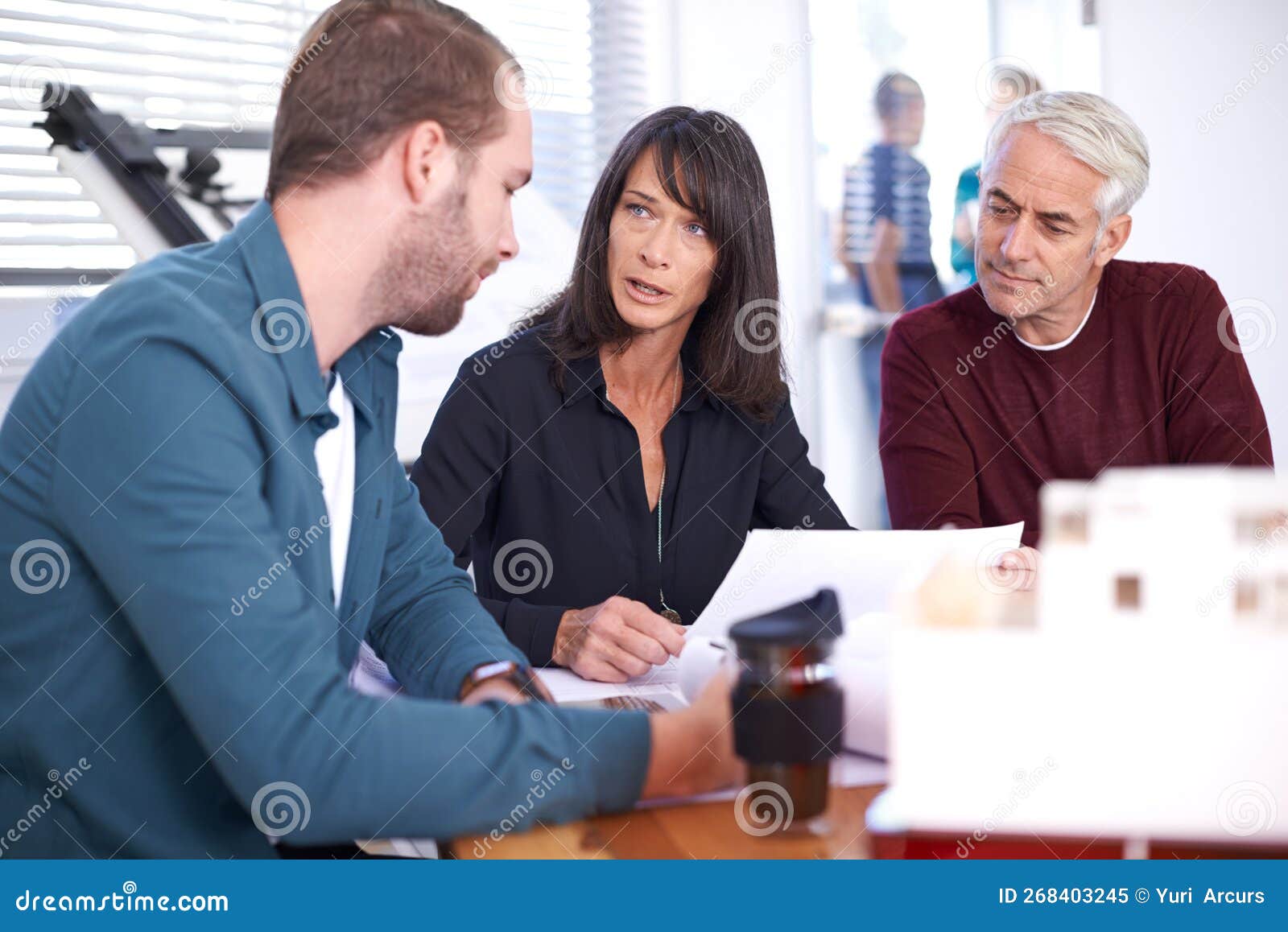 The Client Comes First. Three Architects Working on a New Building ...