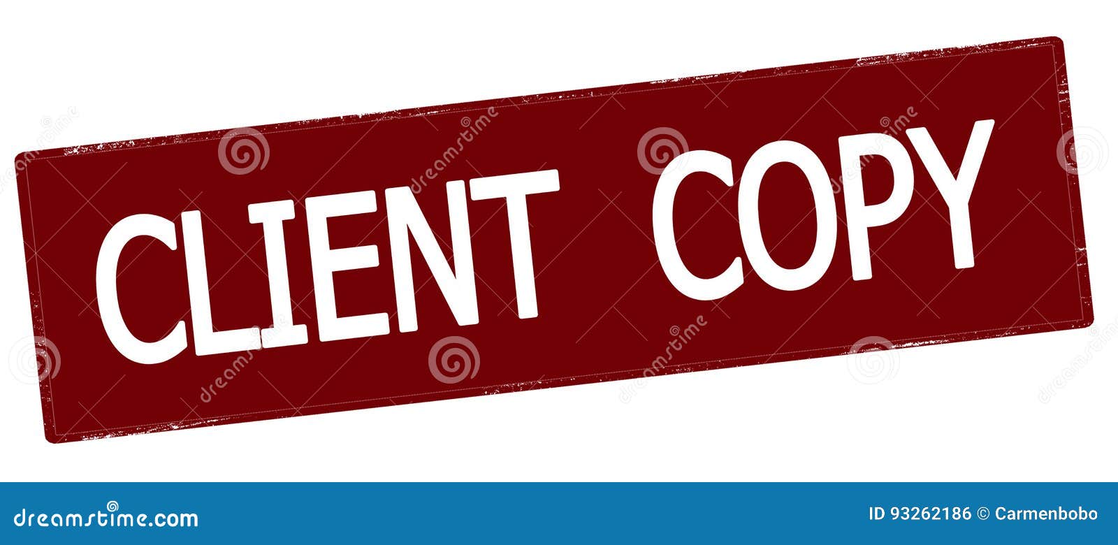 Client Copy Stamp,Client Copy Rubber Stamp Vector Illustration ...