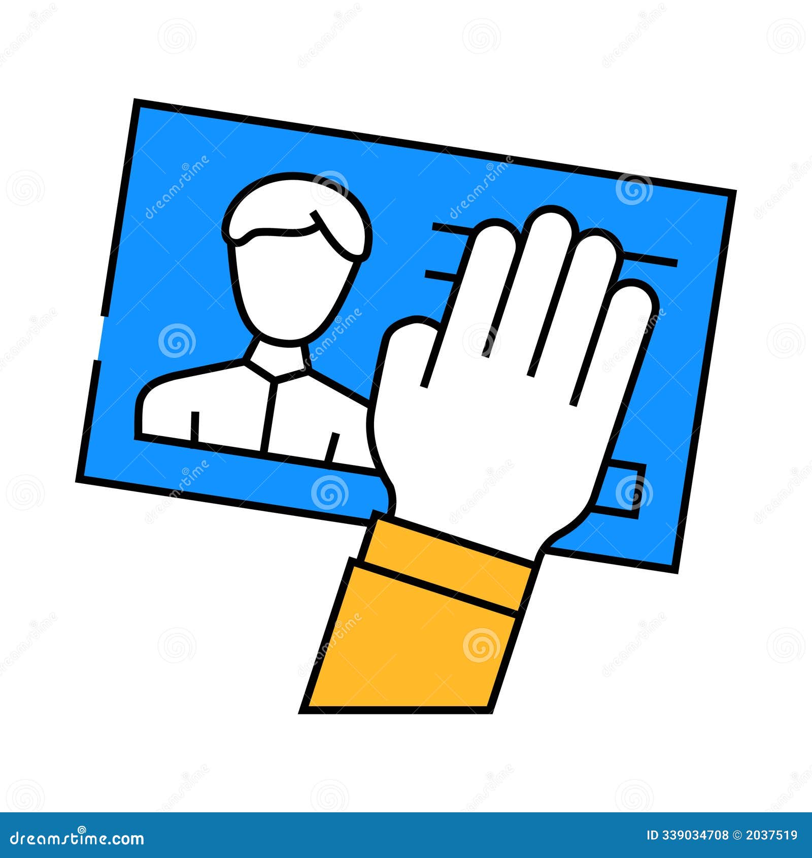 Data Theft Icons Set, Grunge Style Vector Illustration | CartoonDealer ...