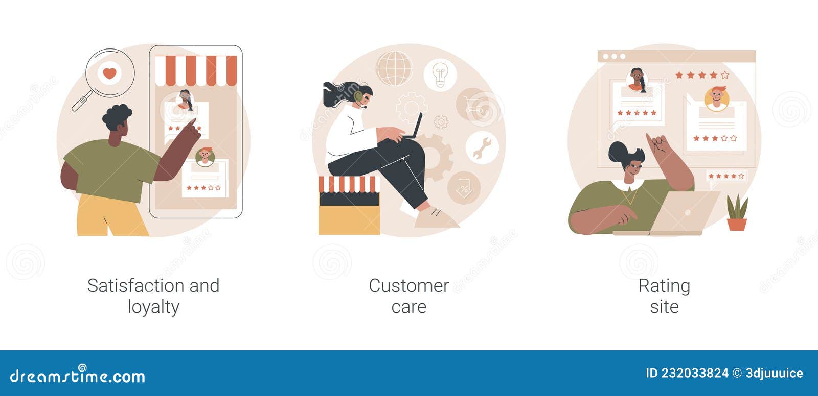 Client Feedback Tracking Abstract Concept Vector Illustrations. Stock ...