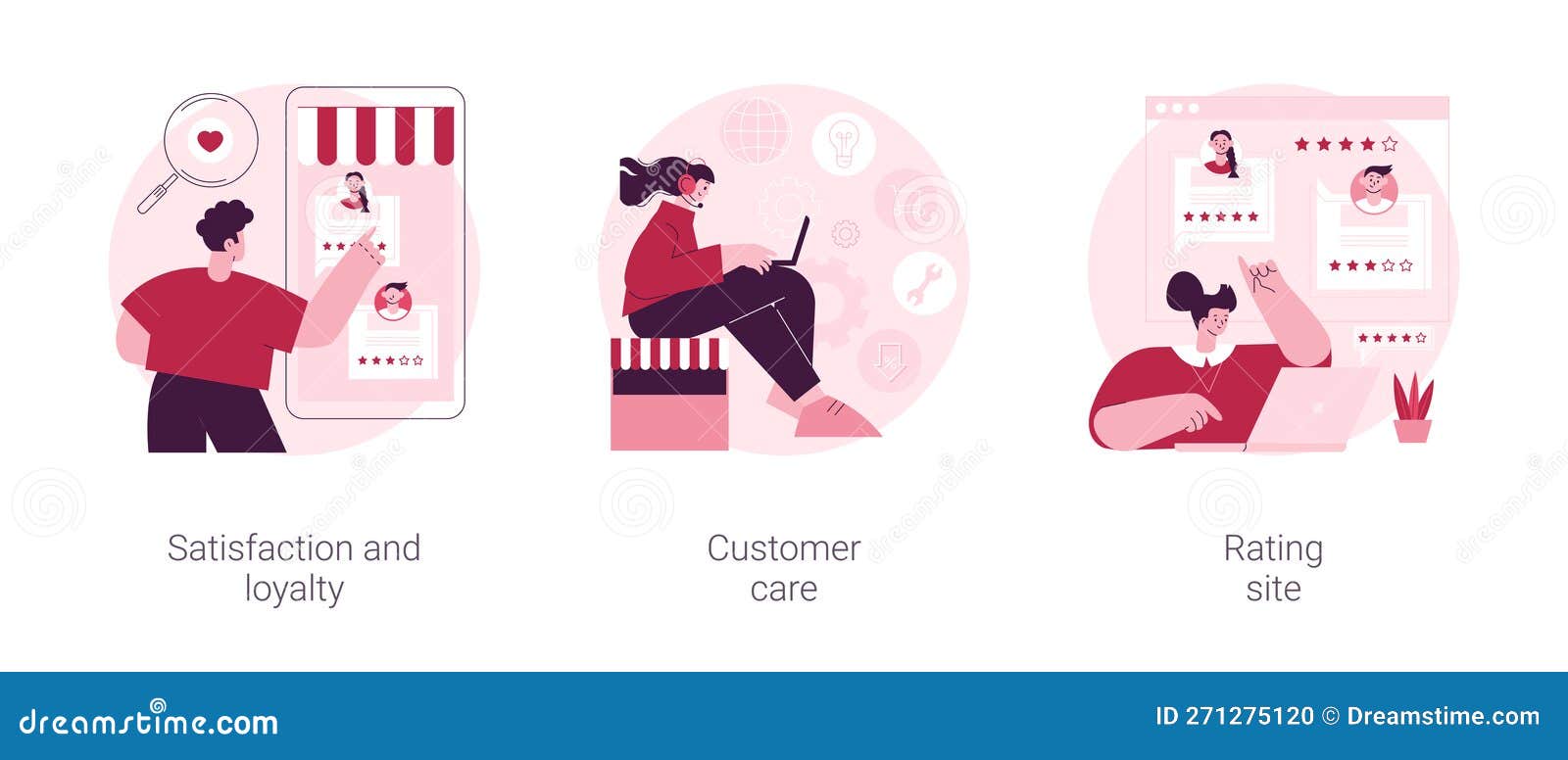 Client Feedback Tracking Abstract Concept Vector Illustrations. Stock ...