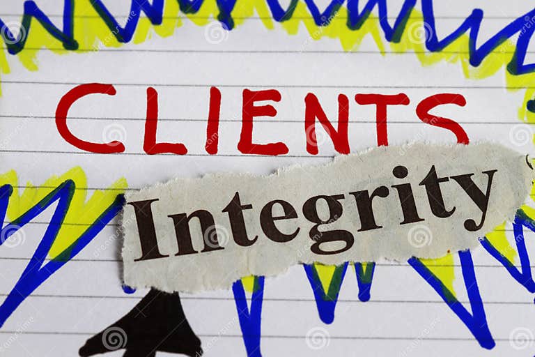 Client and integrity stock photo. Image of industry, client - 24419354