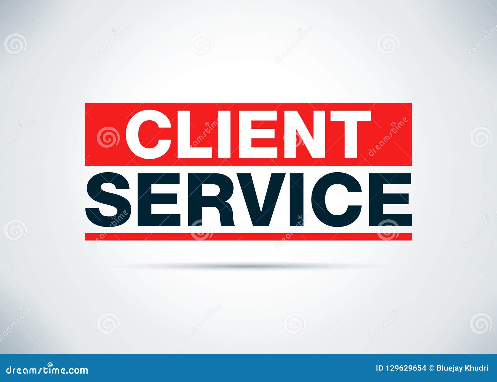 Client Service Abstract Flat Background Design Illustration Stock ...