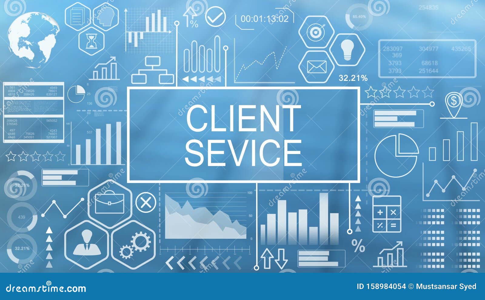 Client Service, Animated Typography Stock Footage - Video of design ...