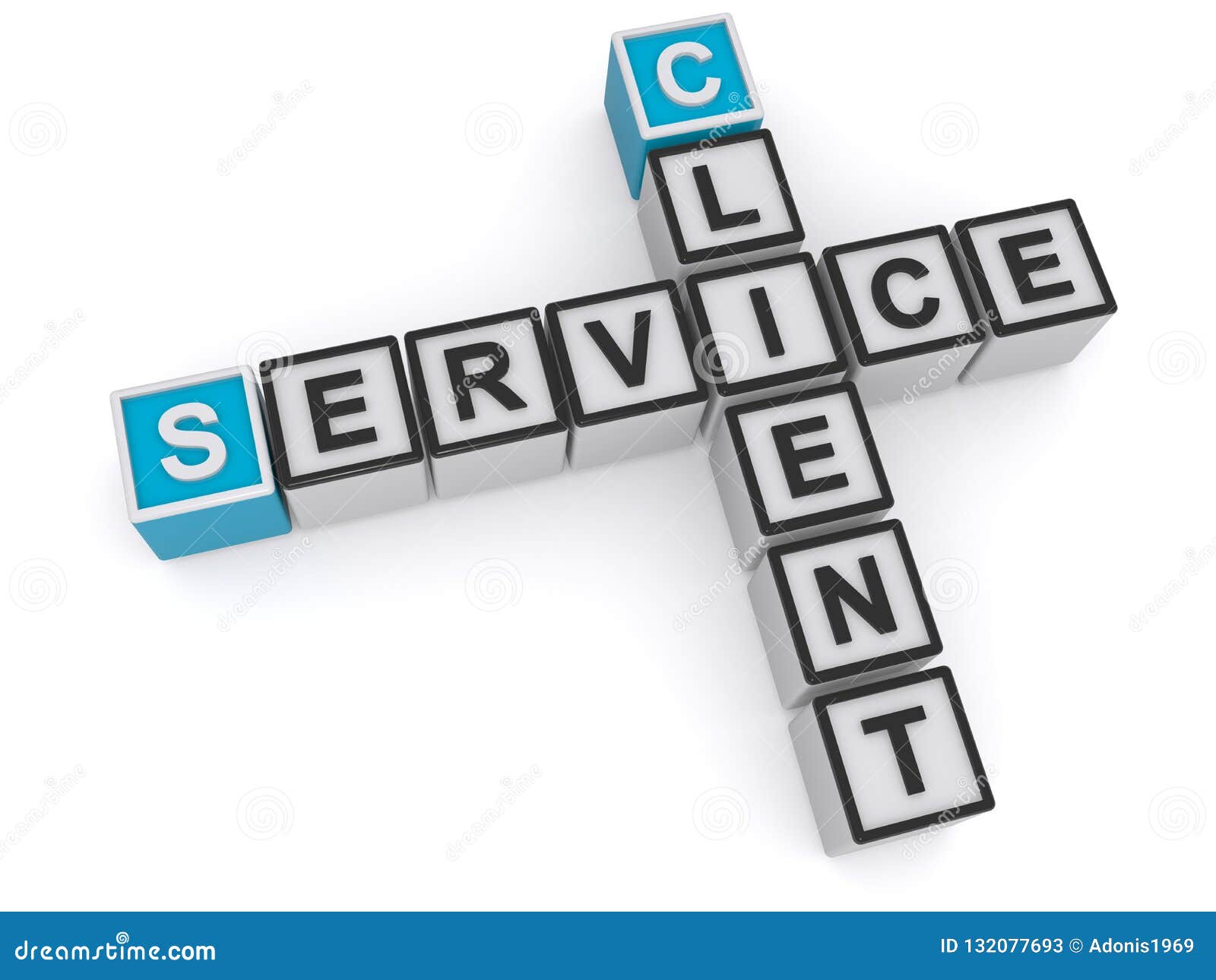 Client service heading stock illustration. Illustration of hint - 132077693