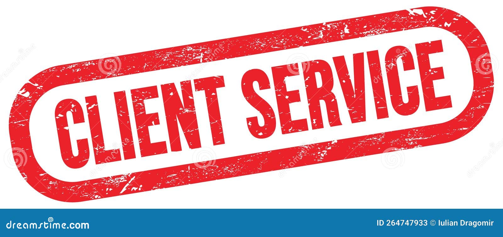 CLIENT SERVICE, Text Written on Red Stamp Sign Stock Illustration ...
