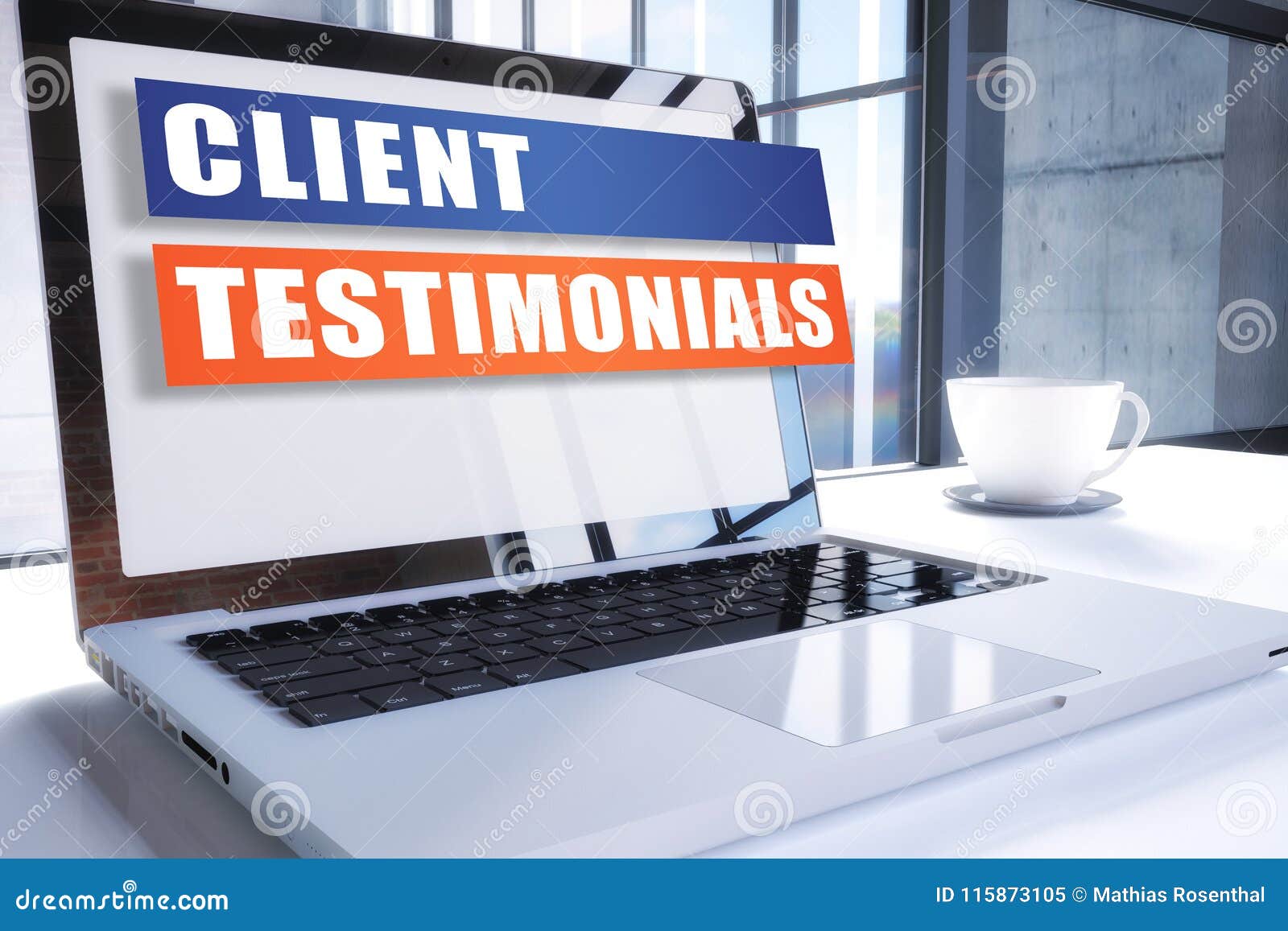 Client Testimonials stock illustration. Illustration of review - 115873105