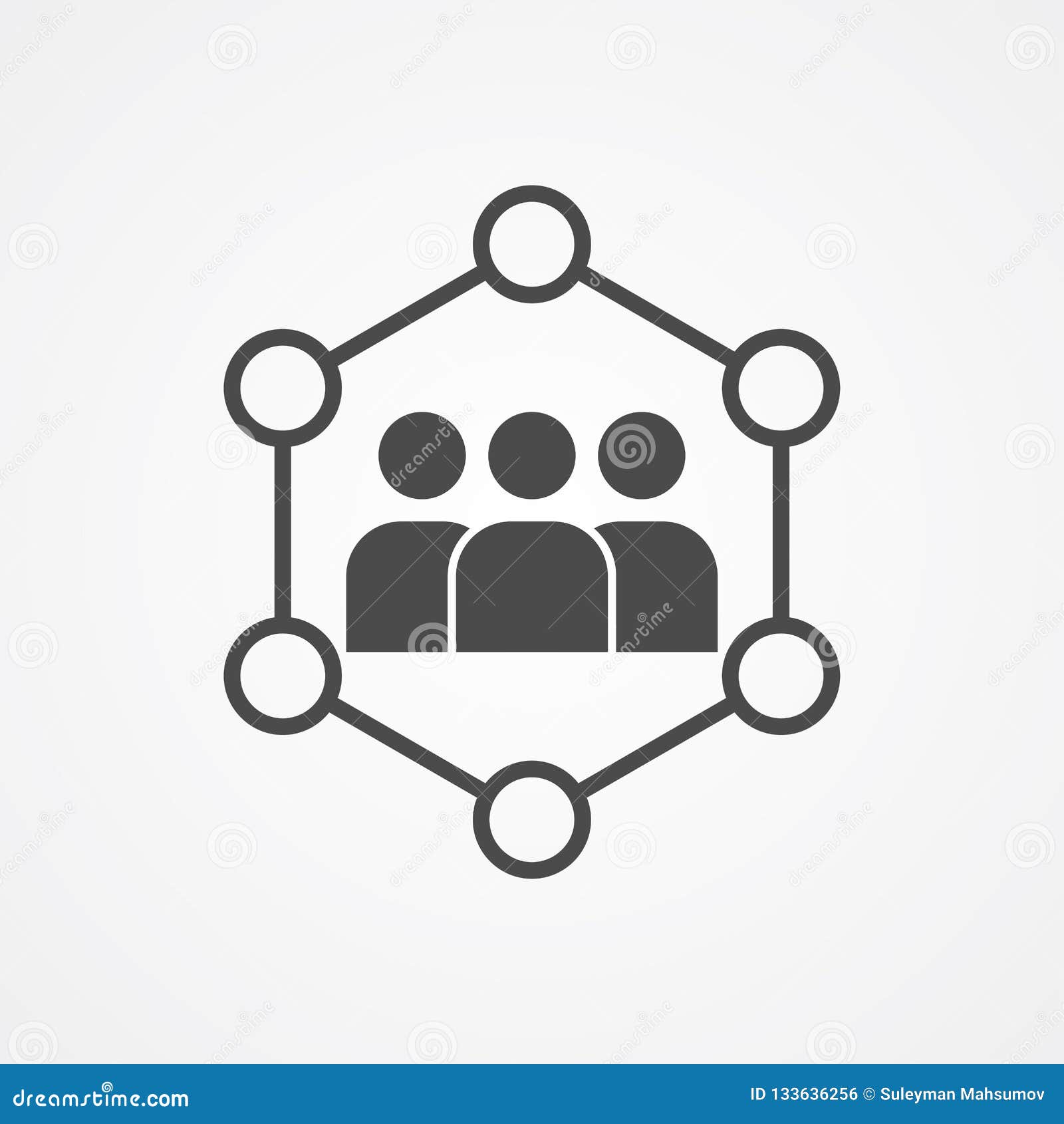 Client Vector Icon Sign Symbol Stock Vector - Illustration of male ...