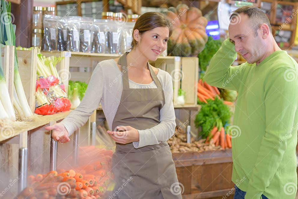 Cliente Confuso Do Conceito Imagem de Stock - Imagem de dever, vendedor ...