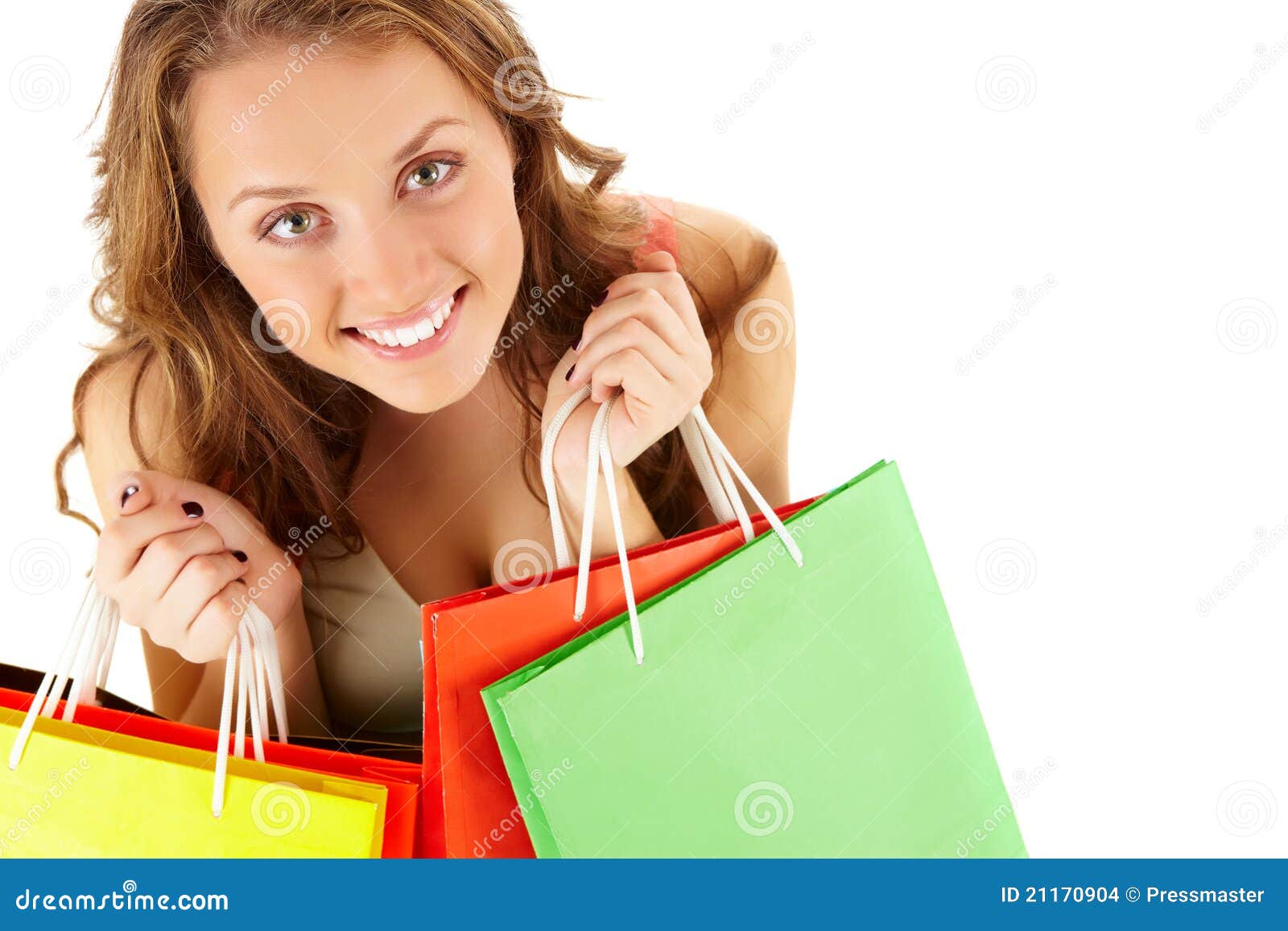 Cliente feliz foto de stock. Imagem de cara, fêmea, cliente - 21170904