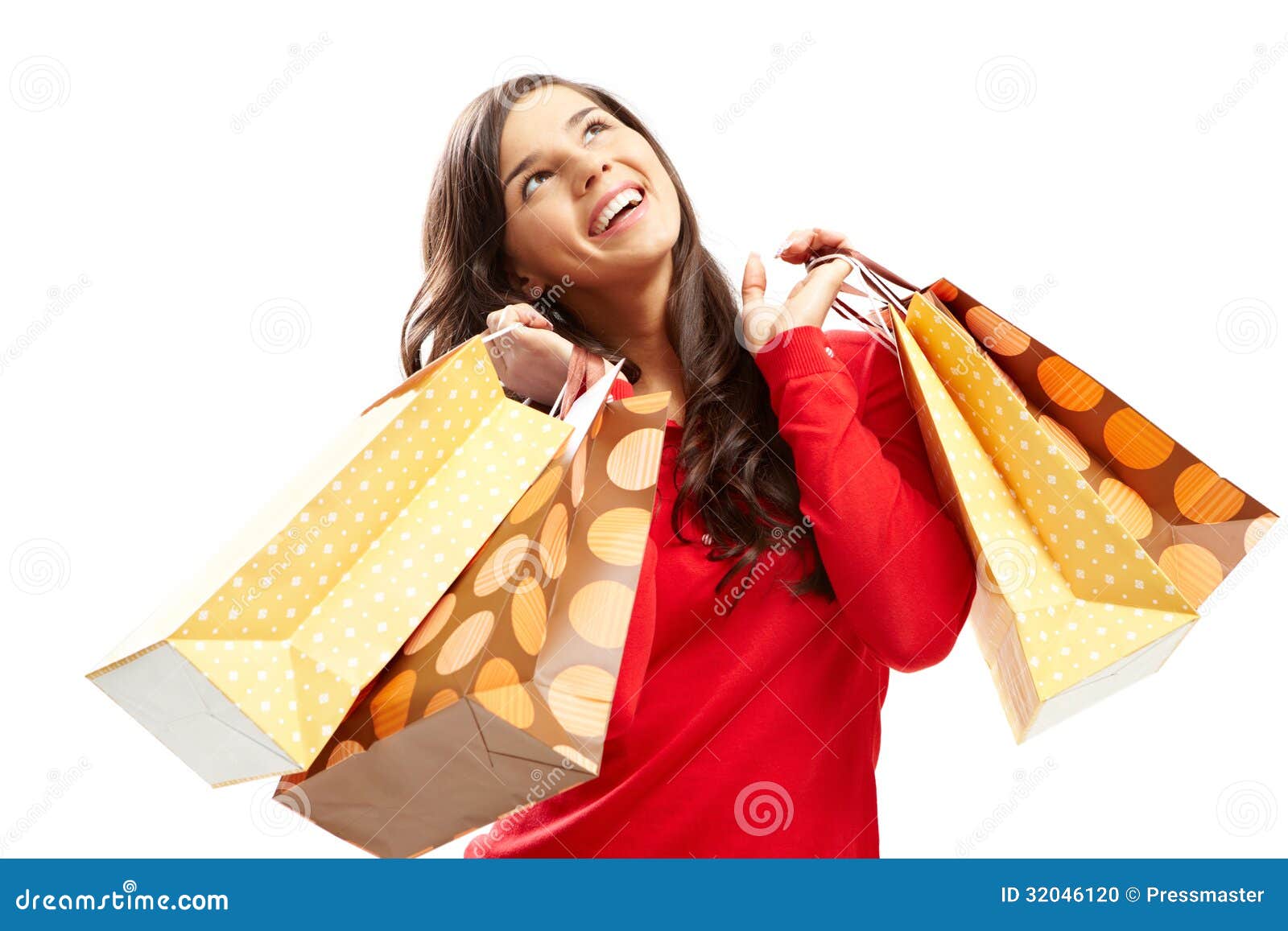 Cliente feliz foto de stock. Imagem de senhora, lifestyle - 32046120