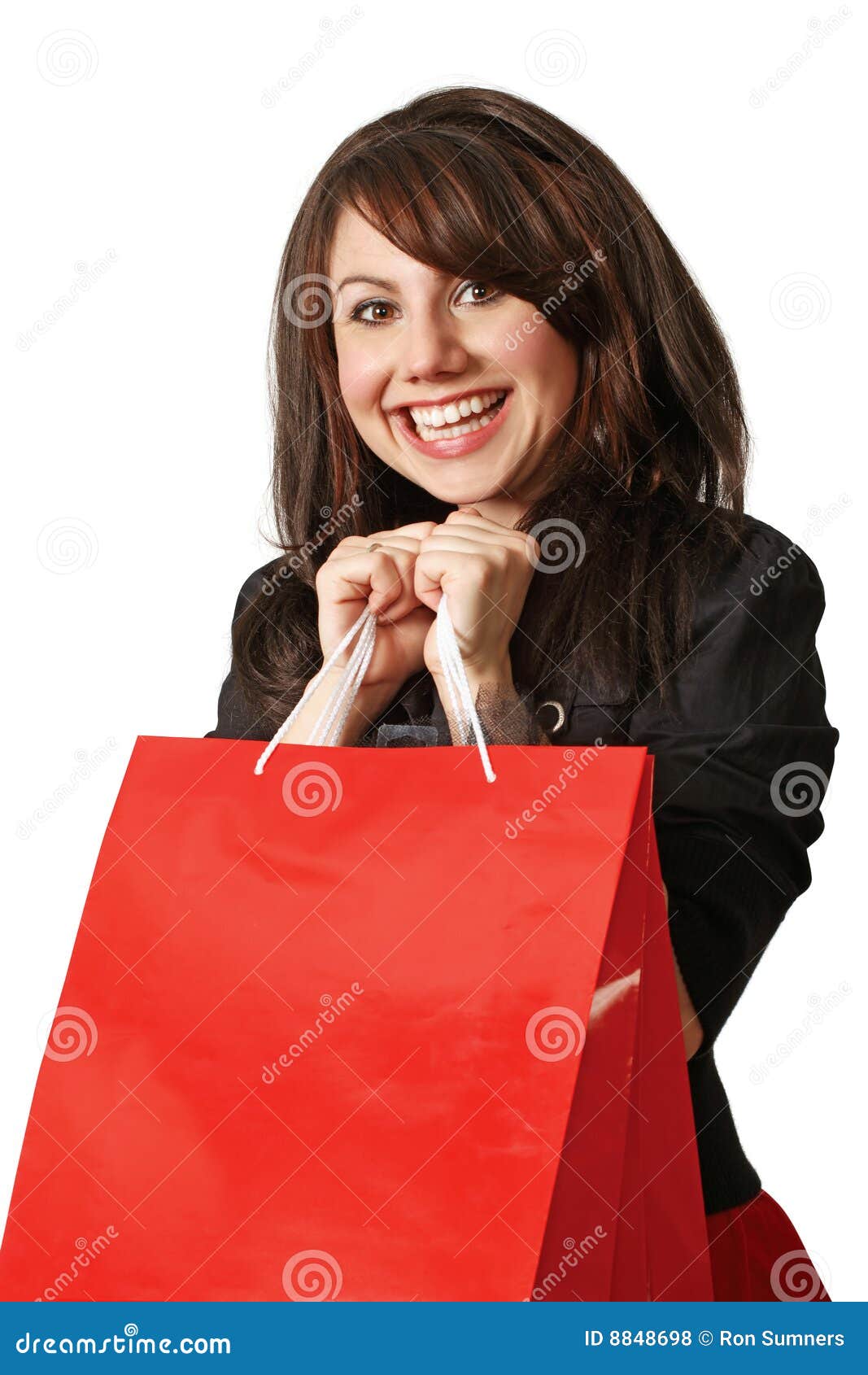 Cliente feliz foto de stock. Imagem de alegre, senhora - 8848698