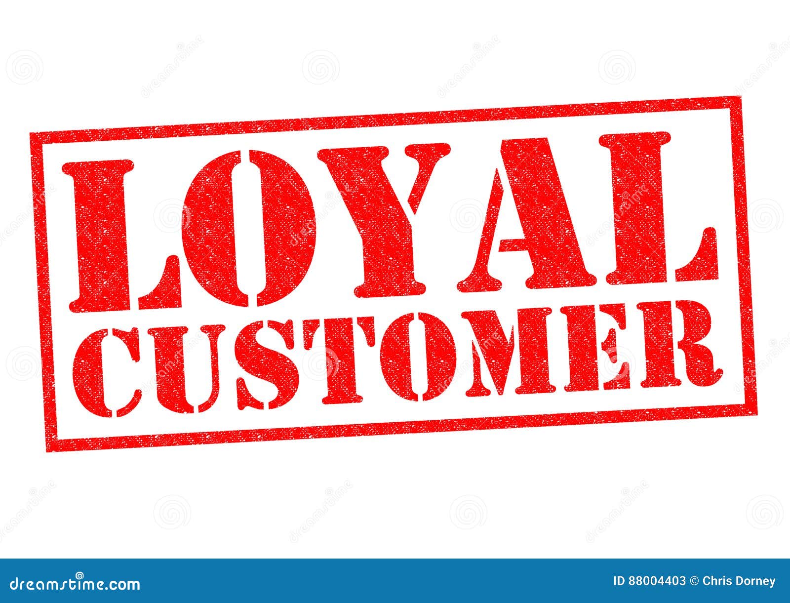 CLIENTE FIEL stock de ilustración. Ilustración de calidad - 88004403