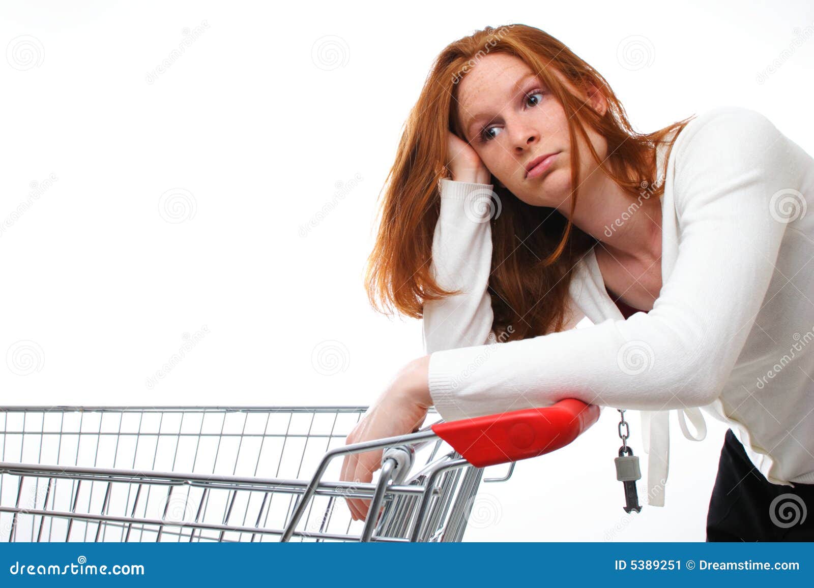 Cliente infeliz imagem de stock. Imagem de comprador, housewife - 5389251