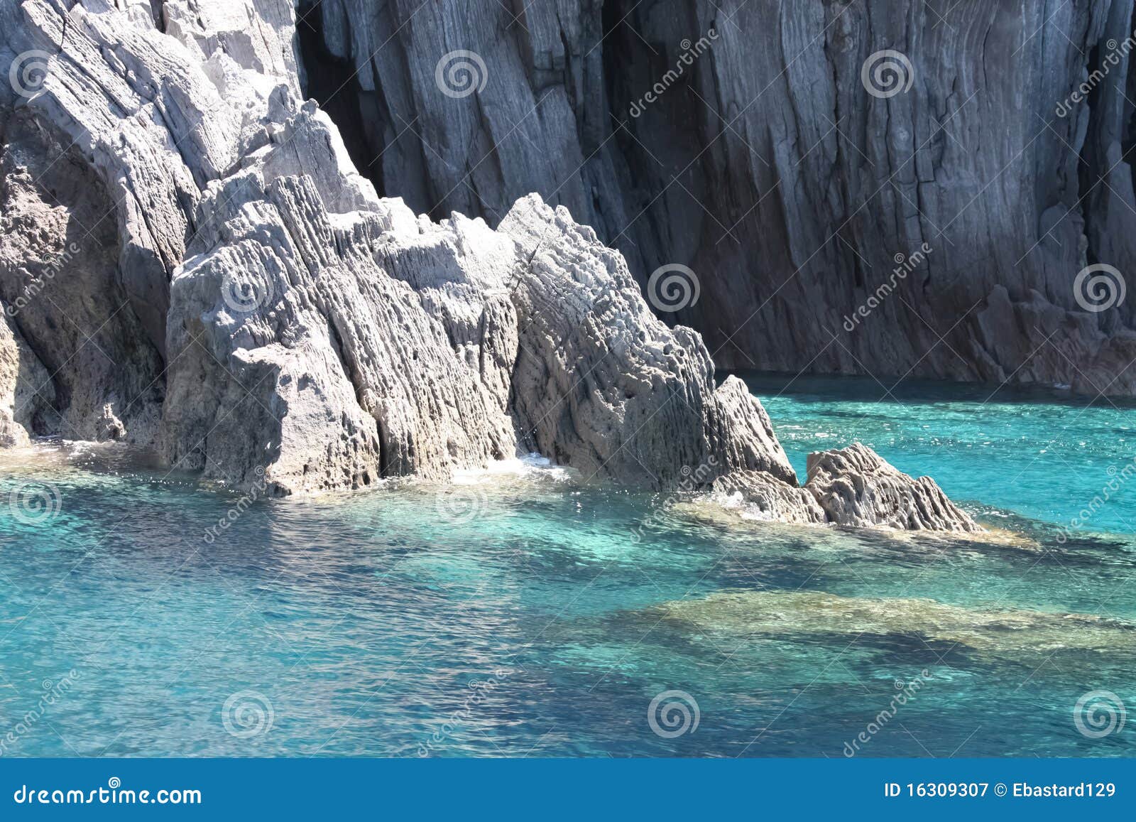 Cliff stock image. Image of italy, tourism, cliffs, crystalline - 16309307