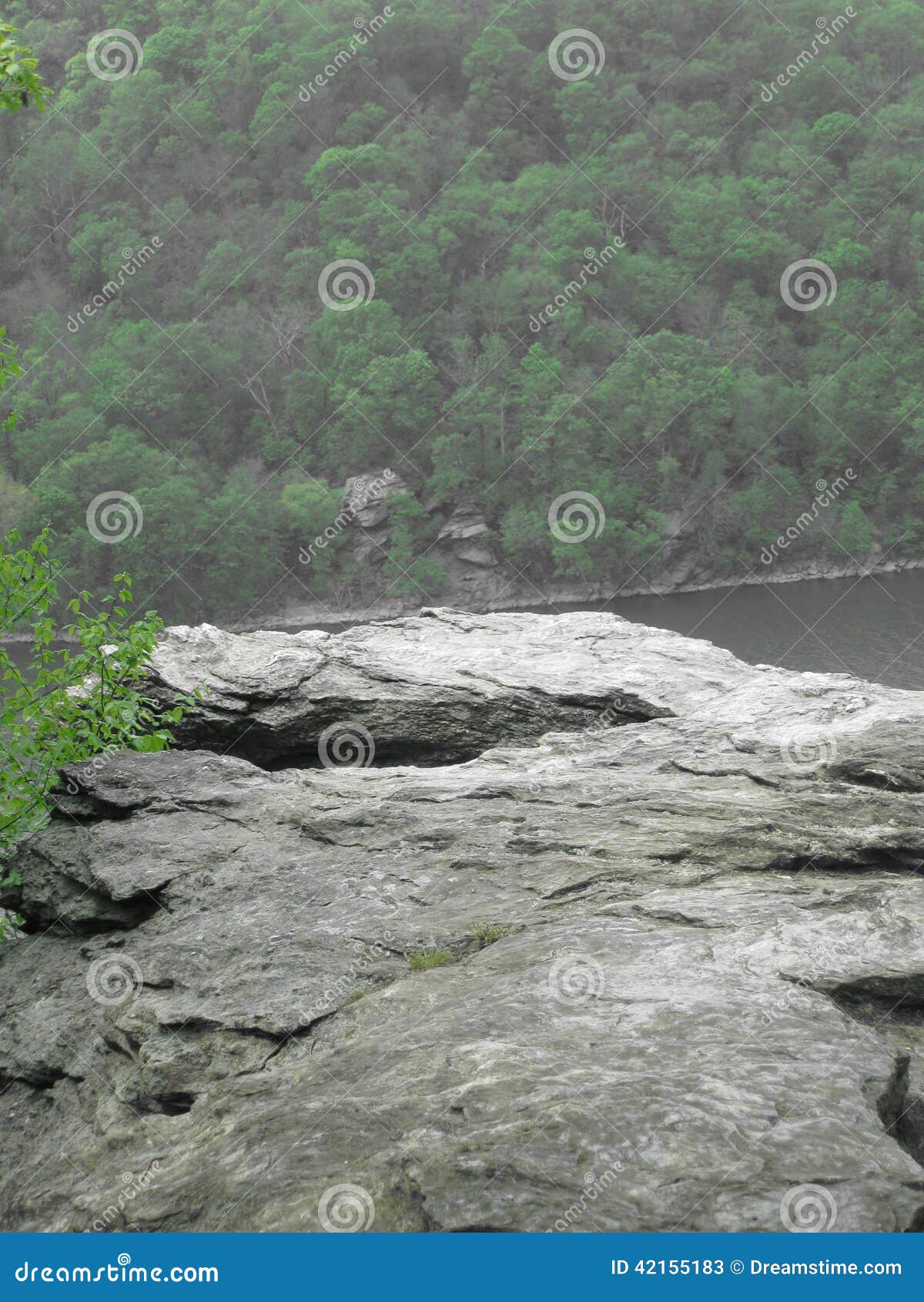 Cliff above a river stock image. Image of nature, cliff - 42155183