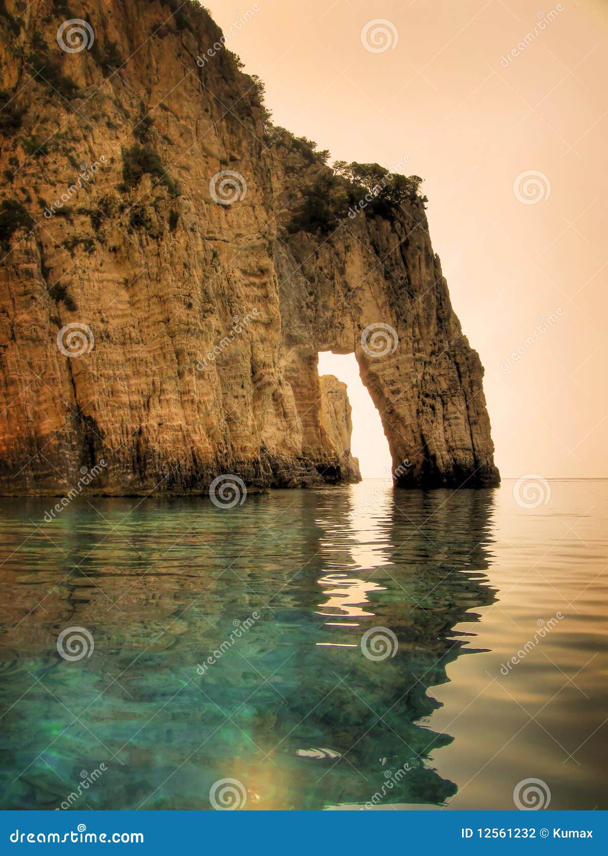 Fake Cliff On The Beach Royalty-Free Stock Photo | CartoonDealer.com ...