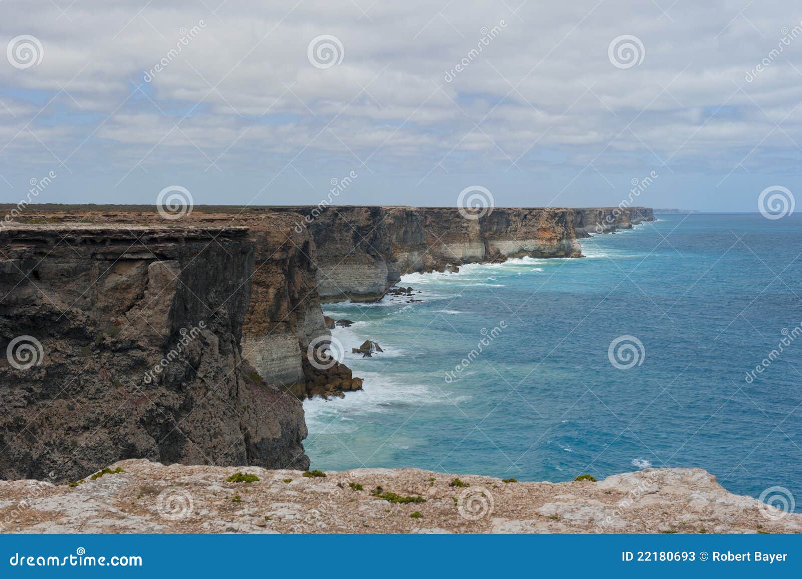 Cliff Coastline Great Southern Ocean Stock Photos - Image: 22180693