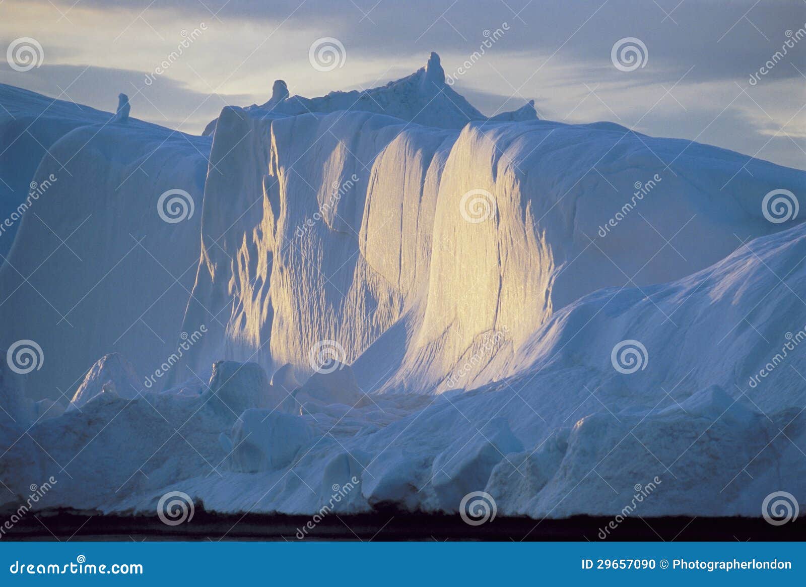 Cliff Covered with Ice stock photo. Image of frost, idyllic - 29657090