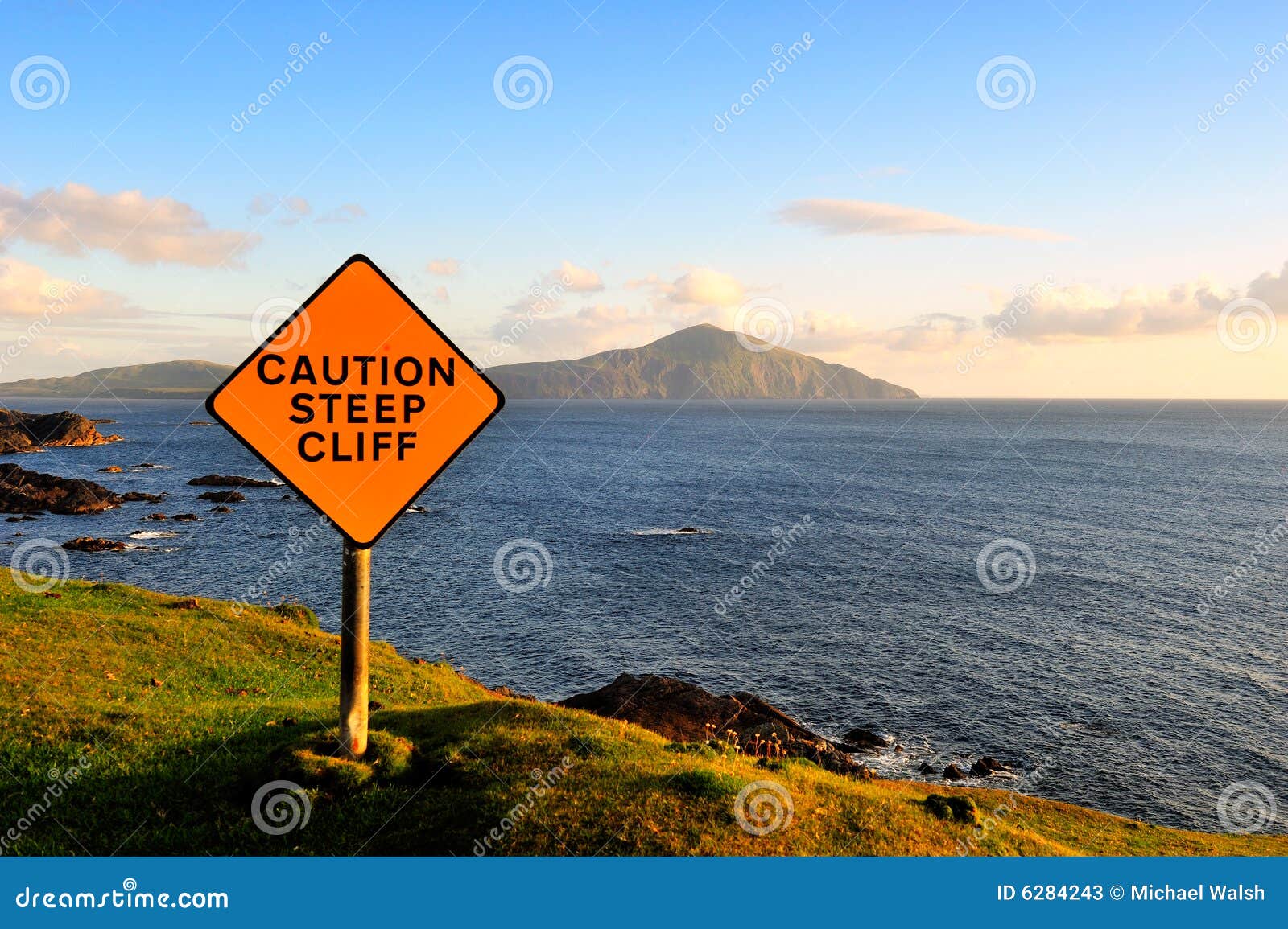 Cliff Edge stock image. Image of landscape, seascape, blue - 6284243