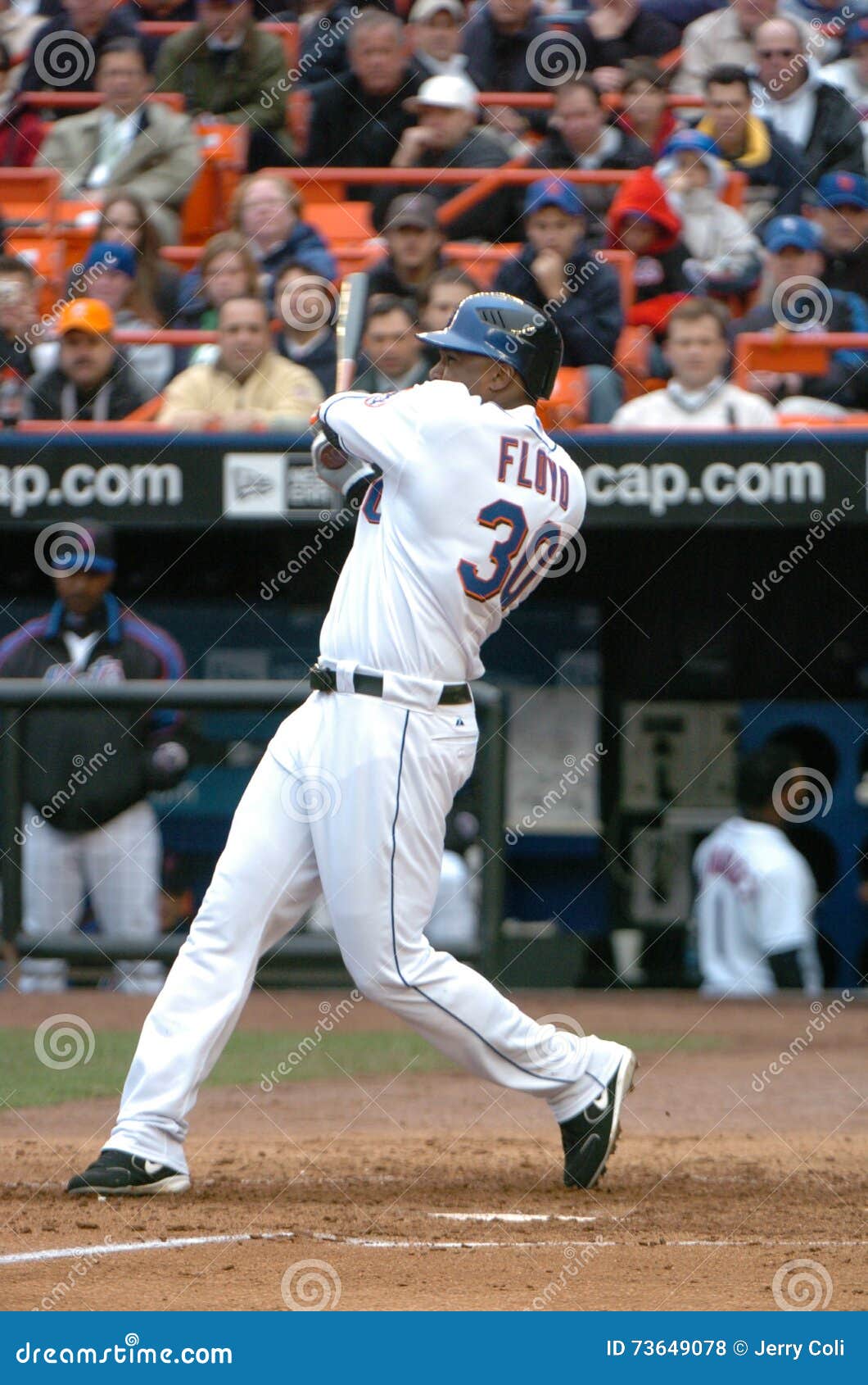 Cliff Floyd, New York Mets editorial stock photo. Image of game - 73649078