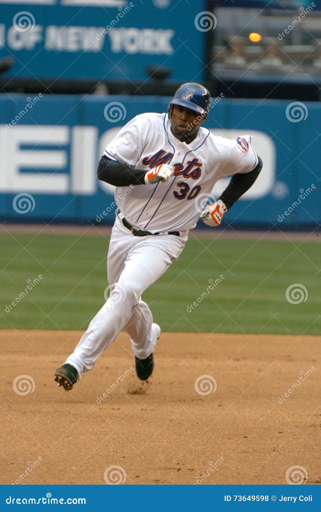Cliff Floyd, New York Mets editorial stock photo. Image of baseball ...