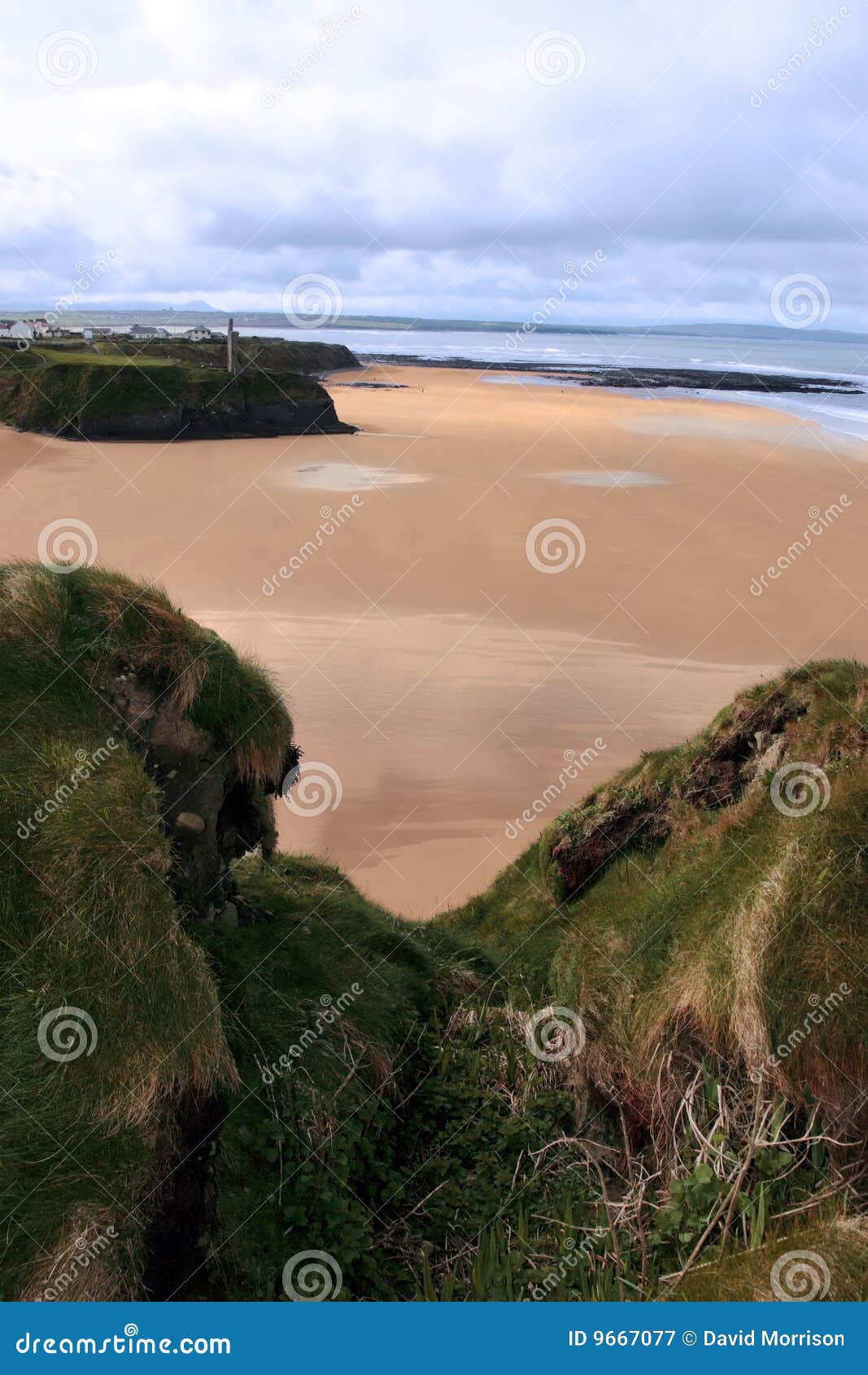 Cliff gap view stock image. Image of nature, ireland, ocean - 9667077