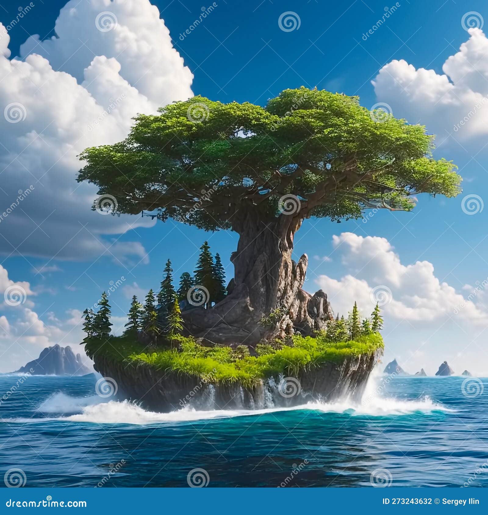 Cliff-Hanging Floating Island Featuring An Infinity Swimming Pool ...