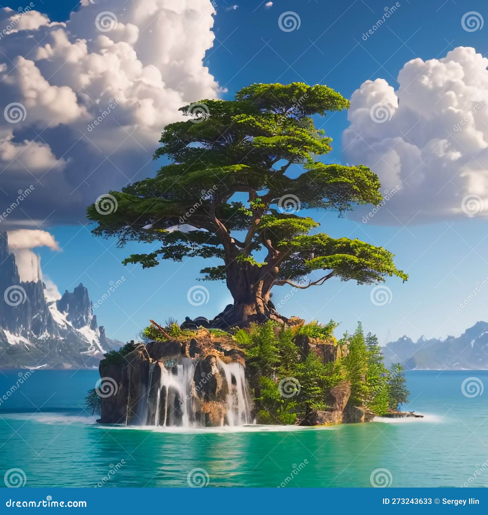 Cliff-Hanging Floating Island Featuring An Infinity Swimming Pool ...