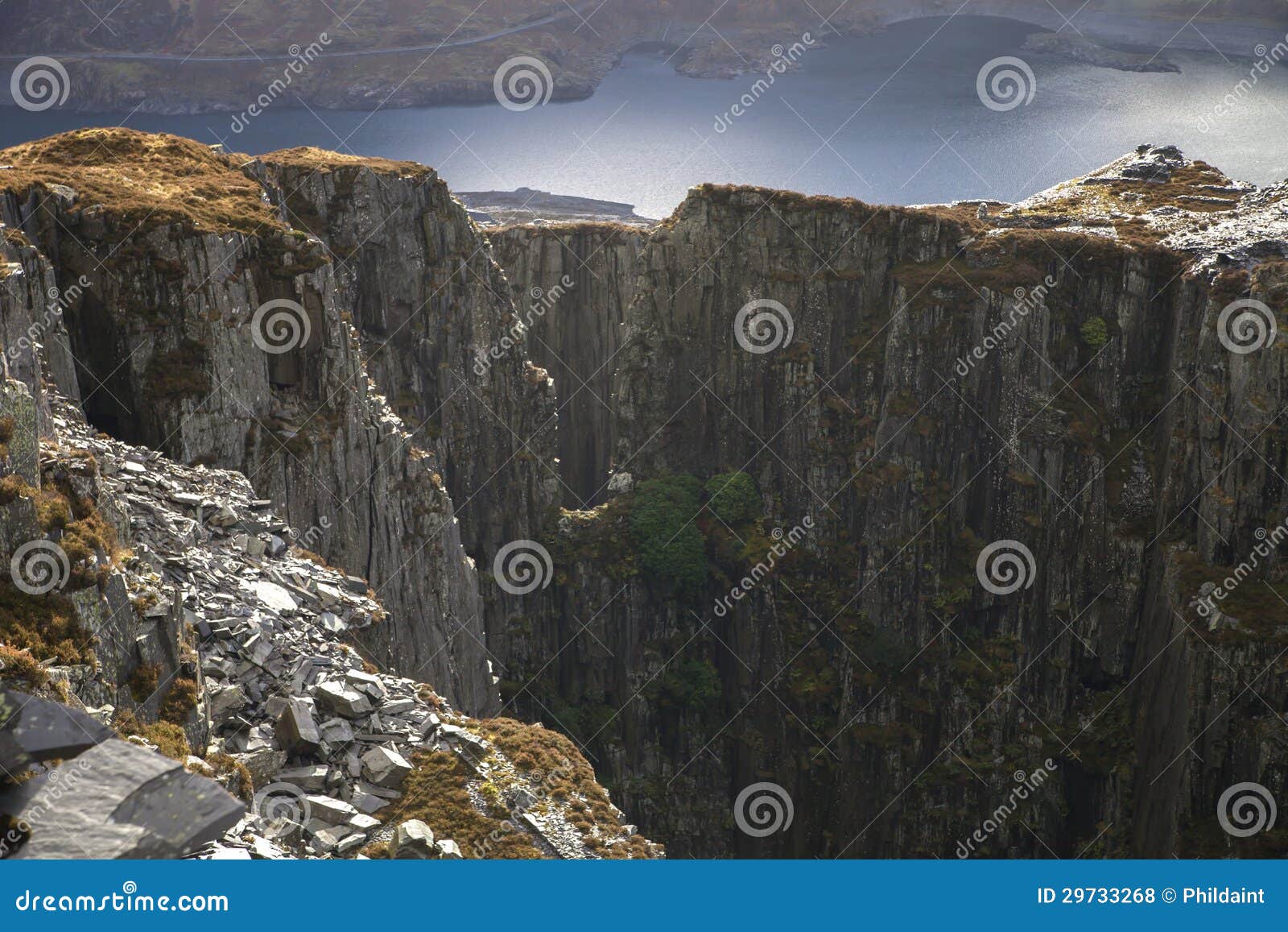 Mountain cliff face stock photo. Image of hiking, overlook - 29733268