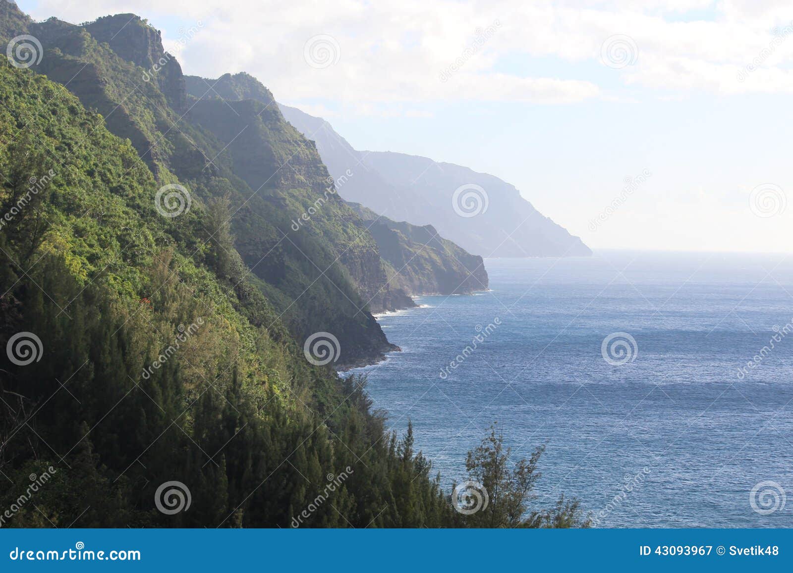 Cliff and ocean view stock image. Image of water, seaside - 43093967