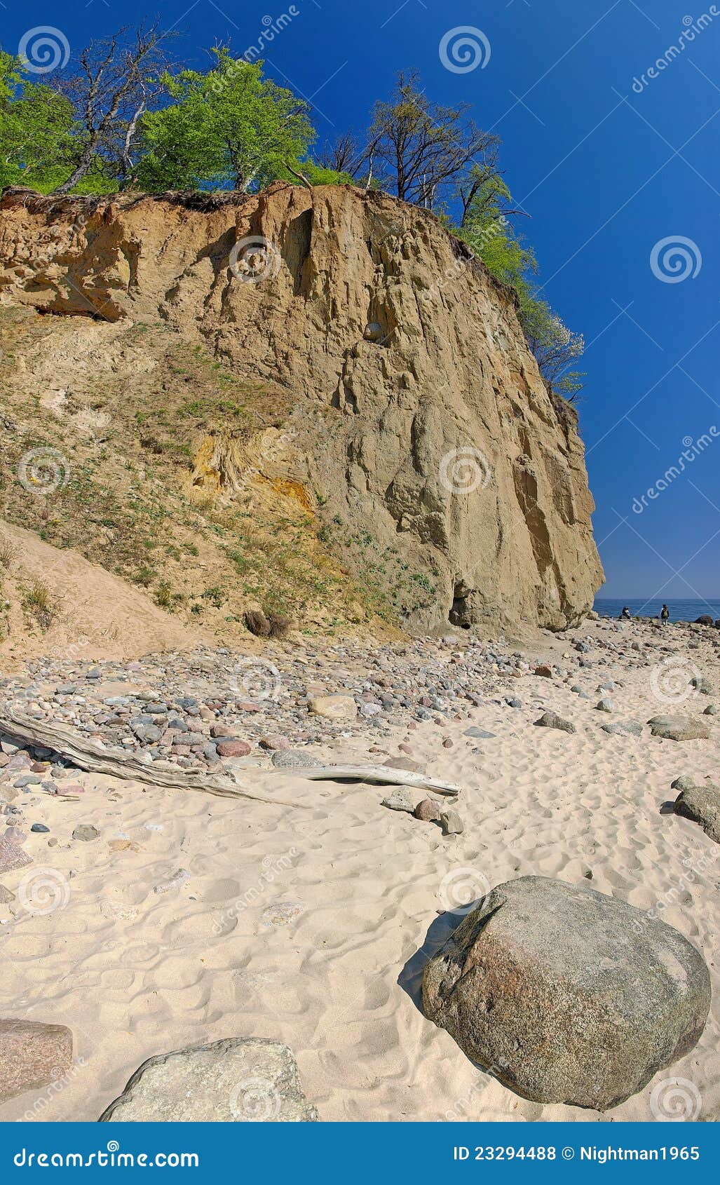 Cliff in Orlowo stock photo. Image of nature, beauty - 23294488