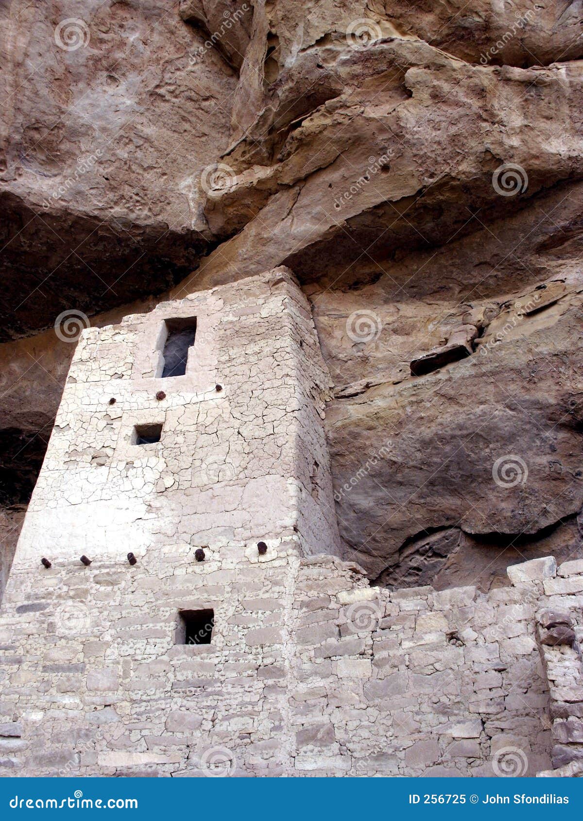 Cliff Palace Details stock image. Image of native, dwelling - 256725