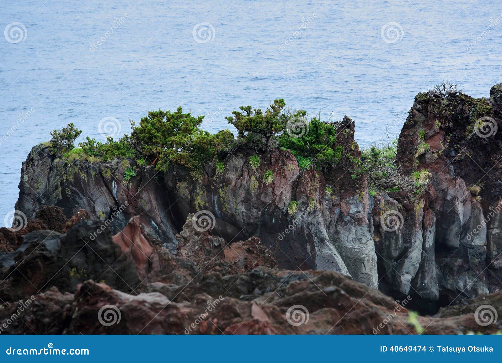 Cliff stock photo. Image of rock, japan, cliff, nature - 40649474