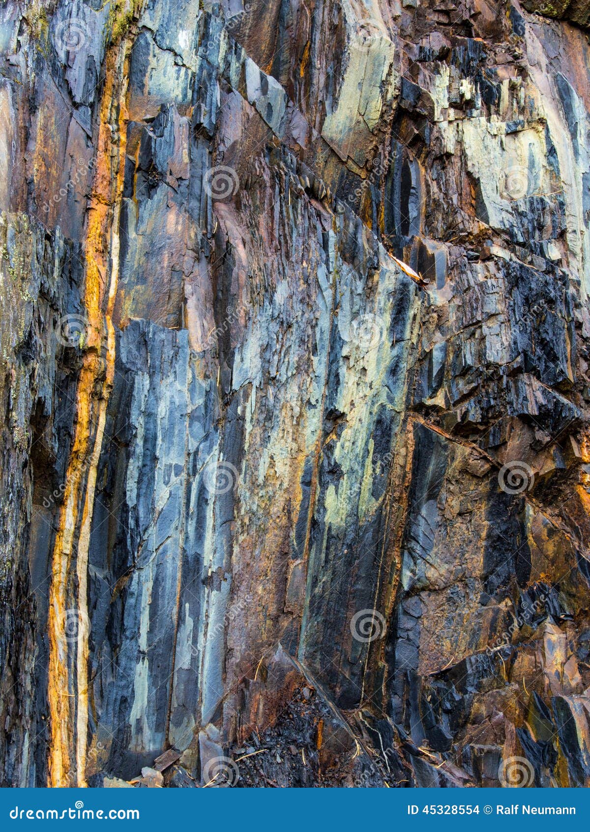 Cliff in a quarry stock photo. Image of bromberg, limestone - 45328554