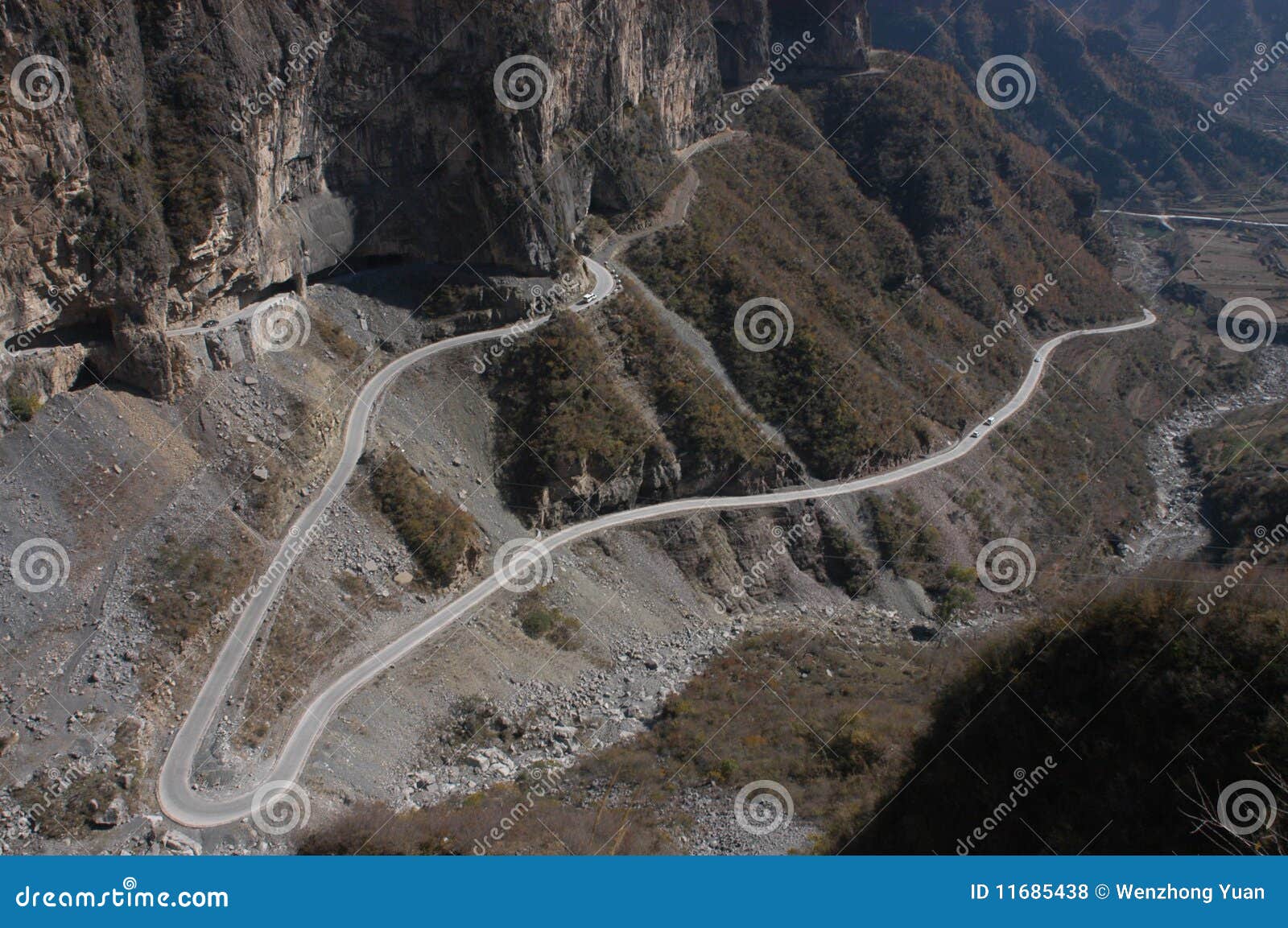 On cliff road stock photo. Image of mountain, path, wriggle - 11685438