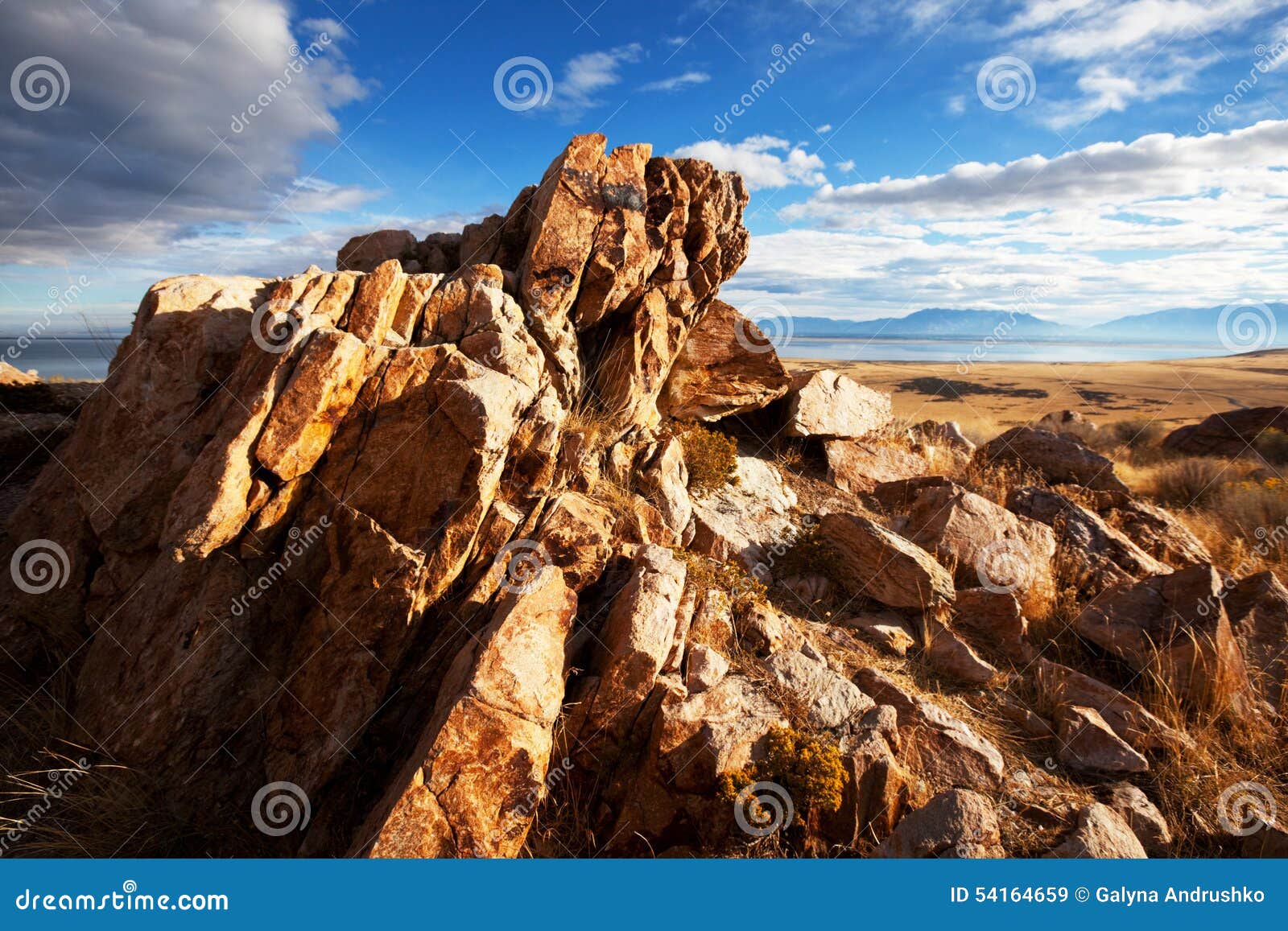Cliff stock image. Image of desert, landscapes, boulders - 54164659