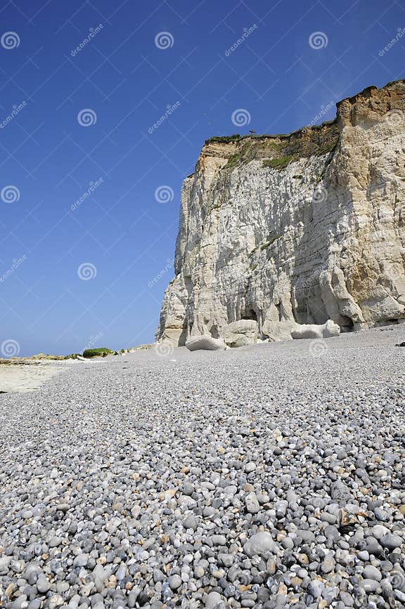 Cliff and the scree rock stock photo. Image of huge, coast - 9551904