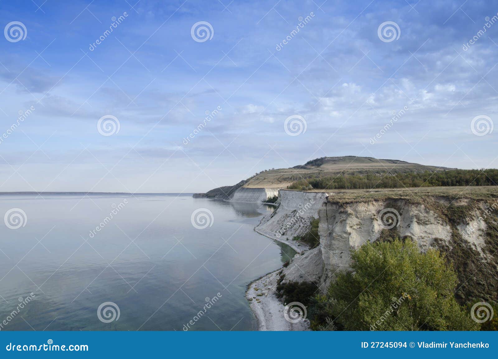 Cliff Stenka Razin stock photo. Image of region, russia - 27245094