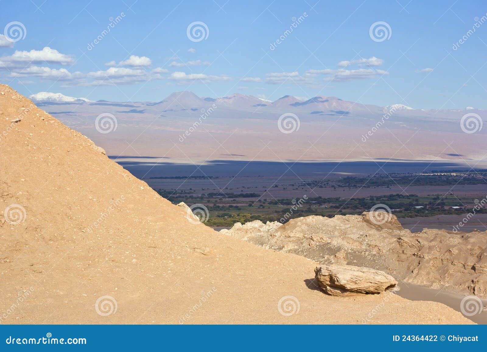 Cliff in the Valley of the Moon Atacama Desert #5 Stock Photo - Image ...