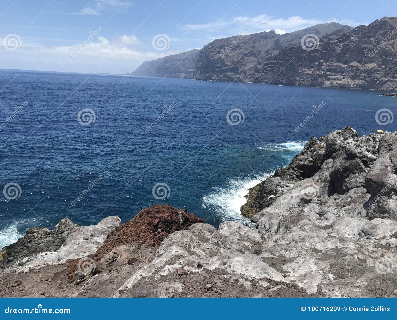 Cliff views stock image. Image of coast, ocean, views - 100716209