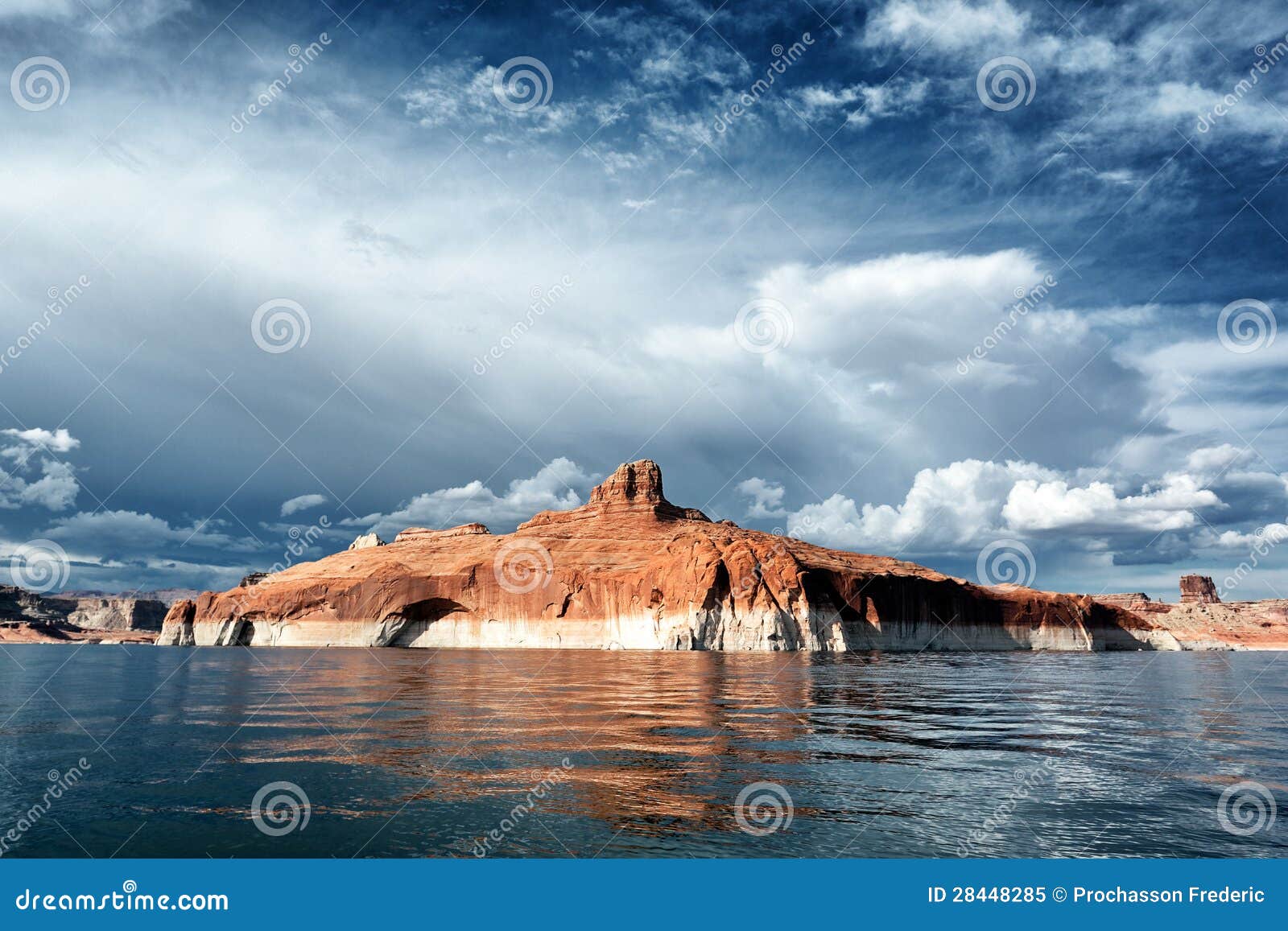 Cliff and water stock image. Image of formation, sunlight - 28448285