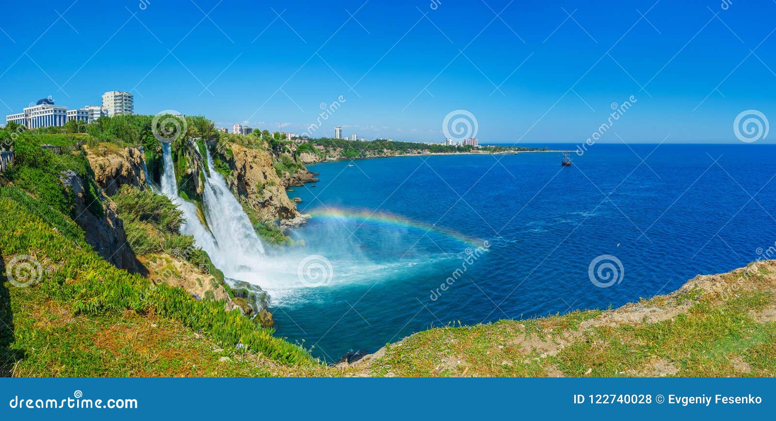 The Cliffs of Antalya, Turkey Stock Photo - Image of lower, landscape ...