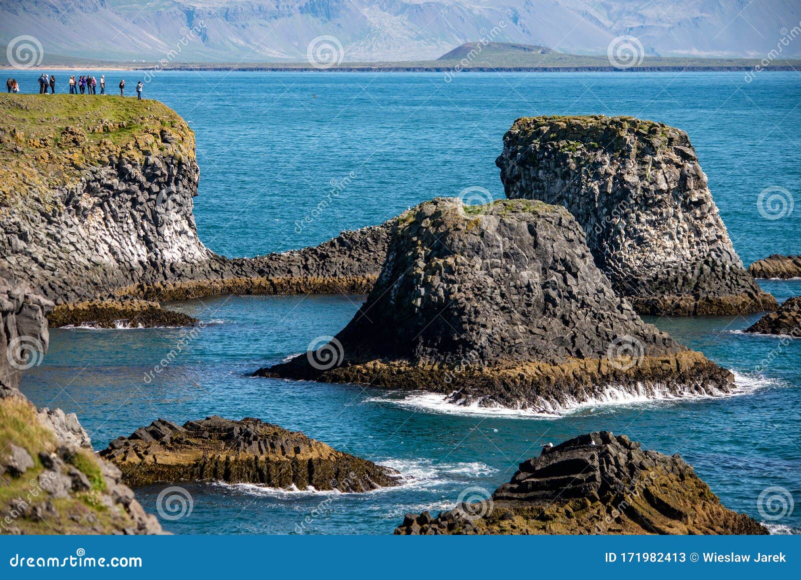The Cliffs between Arnarstapi and Hellnar in Snaefellsnes, Editorial ...