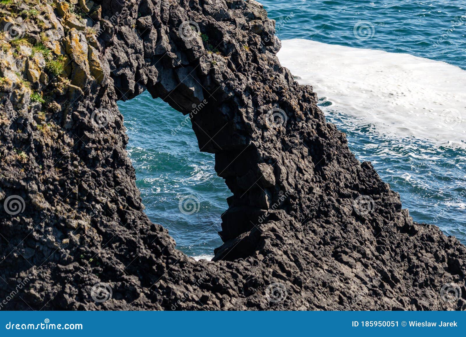The Cliffs between Arnarstapi and Hellnar in Snaefellsnes, Stock Image ...