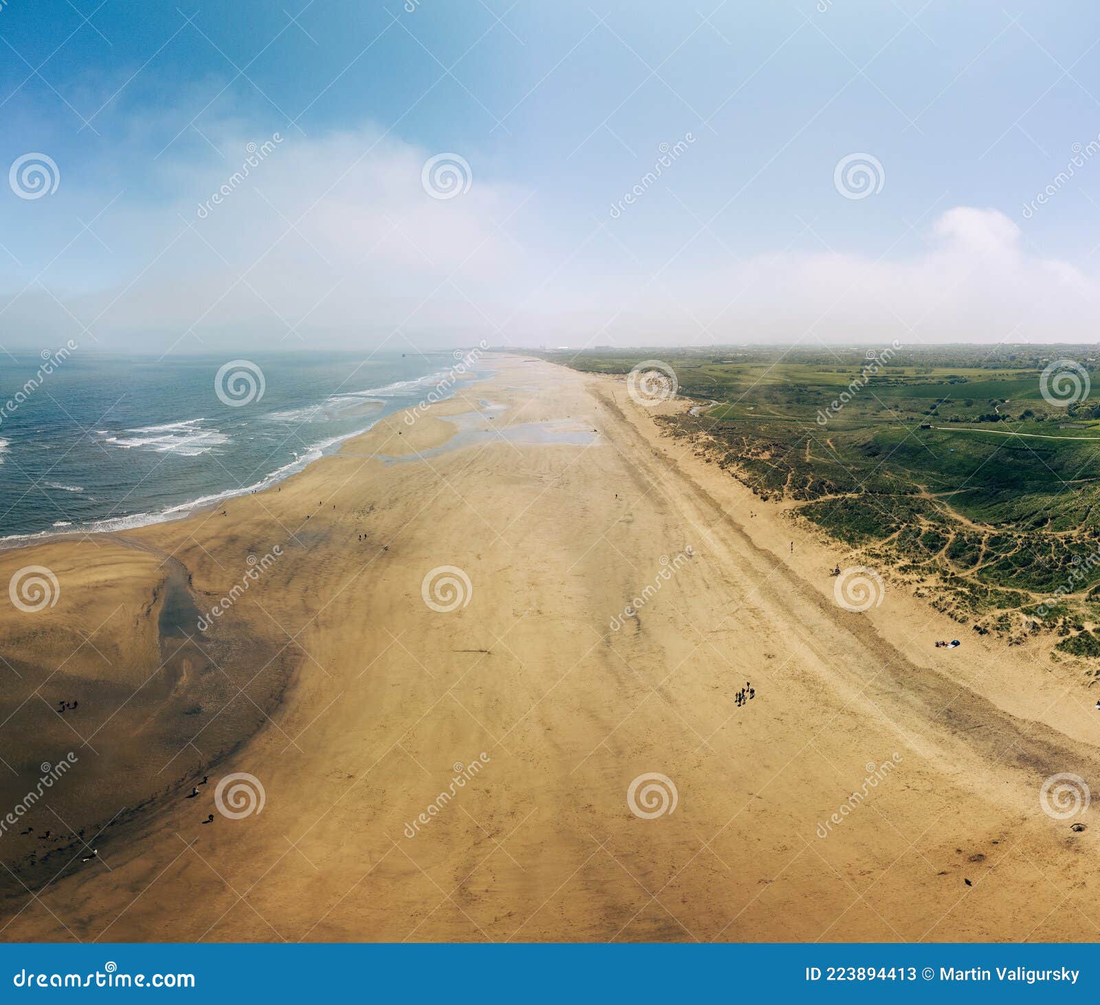 Cliffs and Beach at Blackhall Rocks and Cromdon Dene Beach Stock Image ...