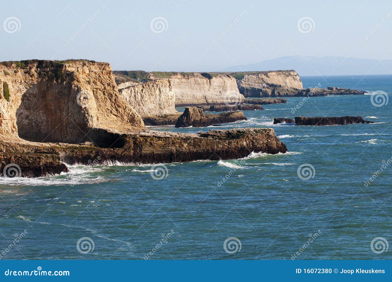 Cliffs of california stock photo. Image of ocean, seascape - 16072380