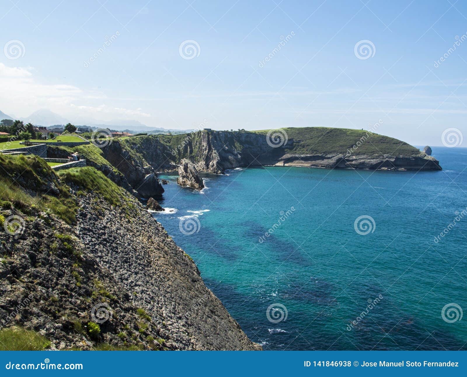 Cliffs on the Cantabrian Coast in Spain Editorial Stock Photo - Image ...