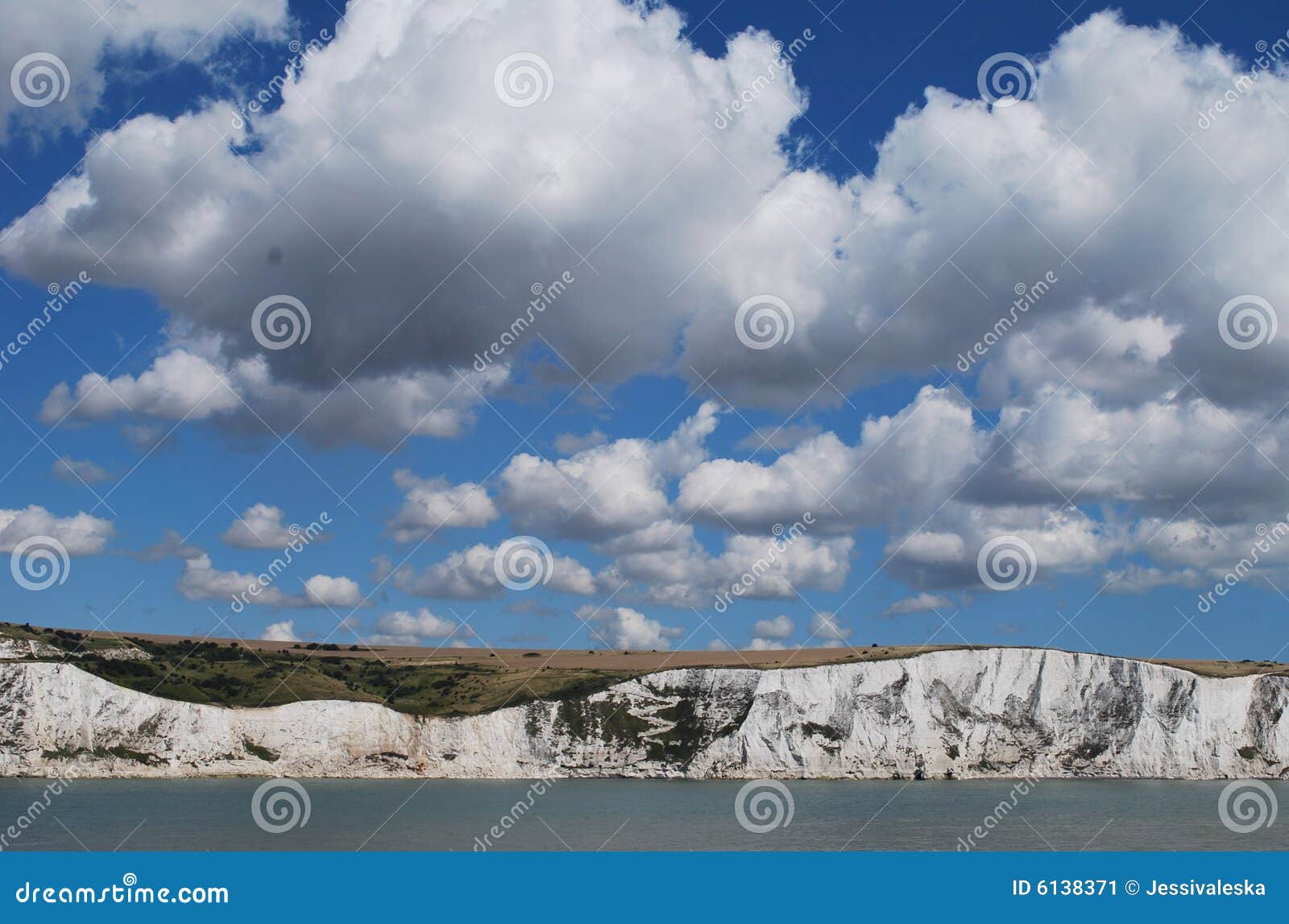Cliffs of Dover stock image. Image of landscape, seaside - 6138371